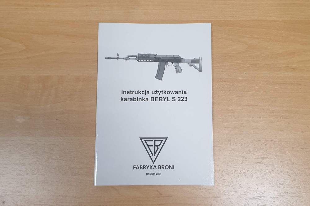 Instrukcja użytkowania karabinka Beryl S223 F.B.Radom